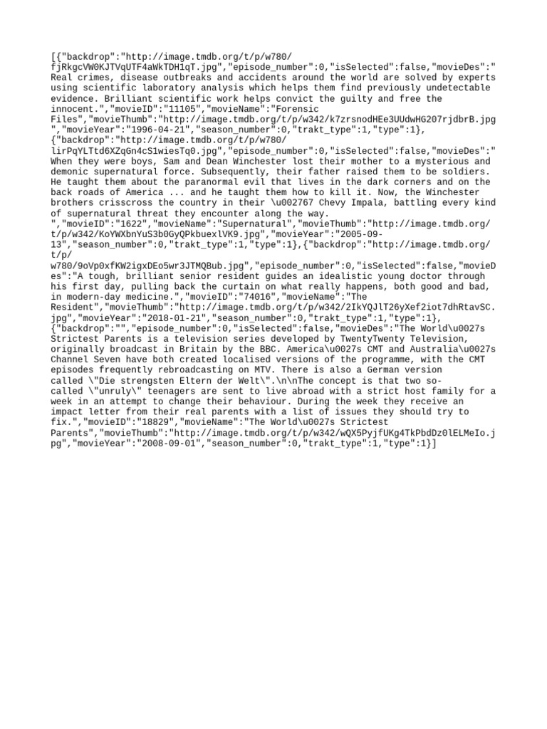 Watchlist | PDF