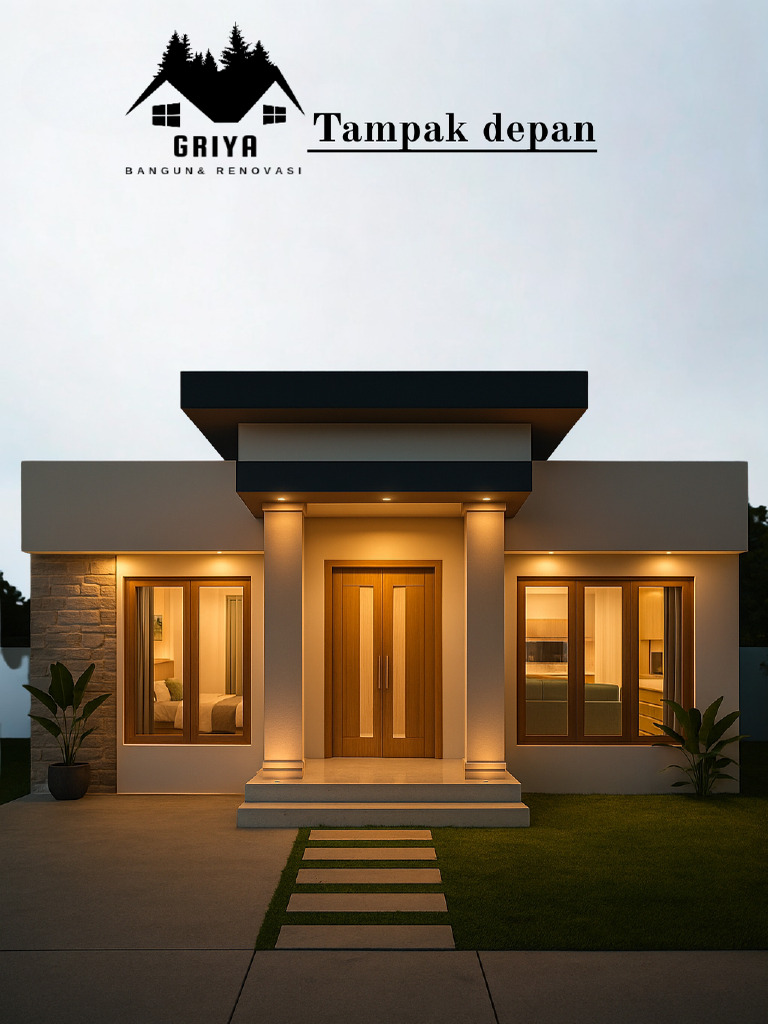 Desain Rumah Bu Erni - Ded.by, Griyabangunrenovasi | PDF