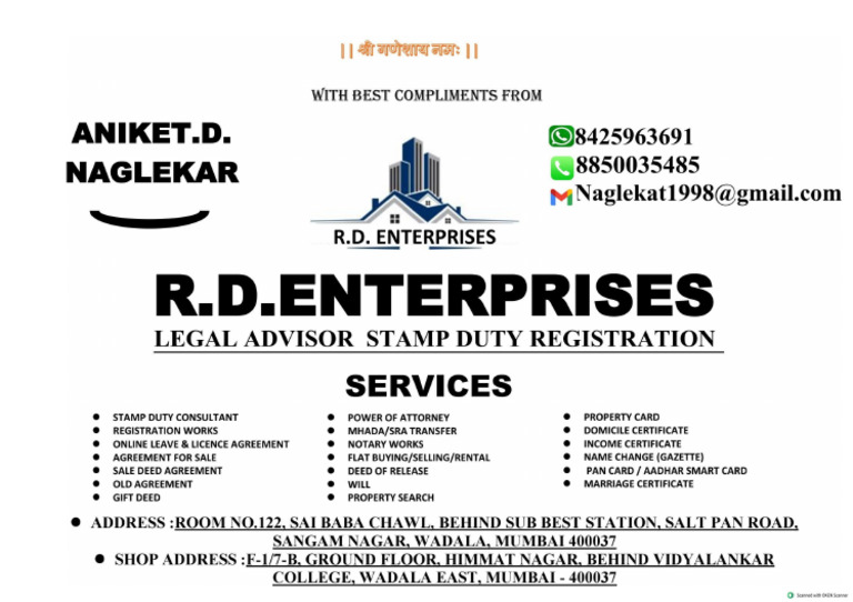 R.D. Enterprises-2 | PDF
