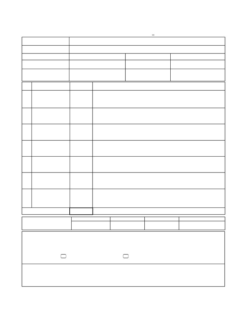 NJK Interview Assessment Form MR | PDF