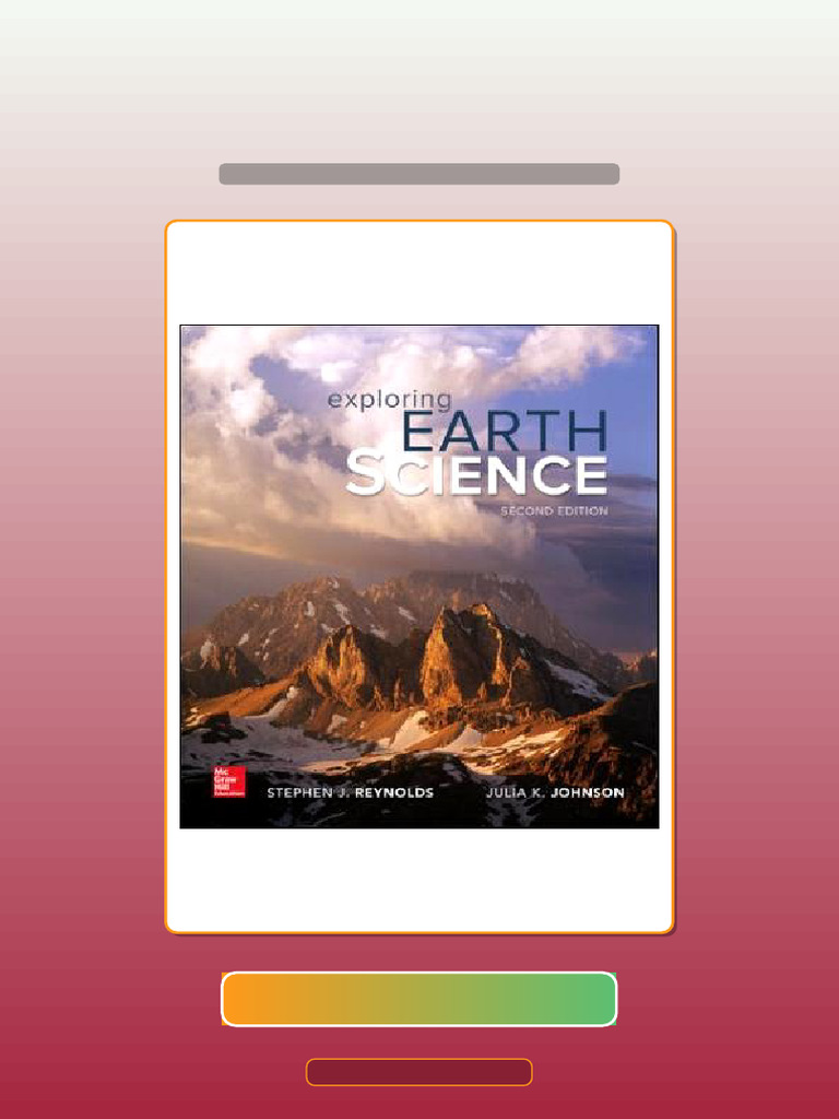 Exploring Earth Science 2nd Edition Reynolds HQ File Fast Access | PDF ...