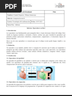 Guia 4 Operadores DFD | PDF | Raíz cuadrada | Logaritmo