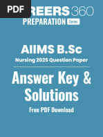 AIFSET Previous Paper | PDF