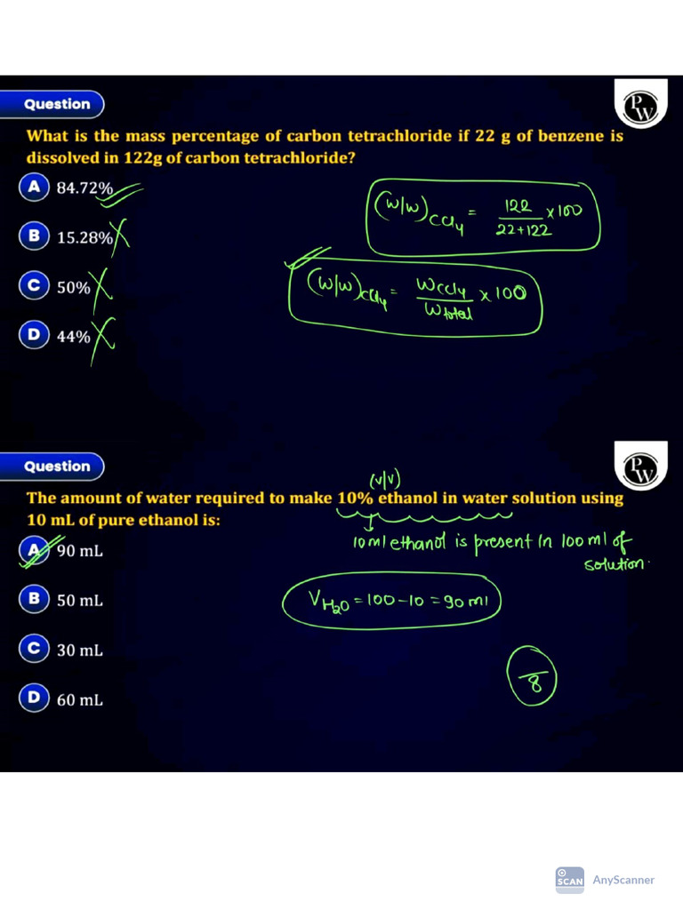 Chem Ch1 Ques Pw | PDF