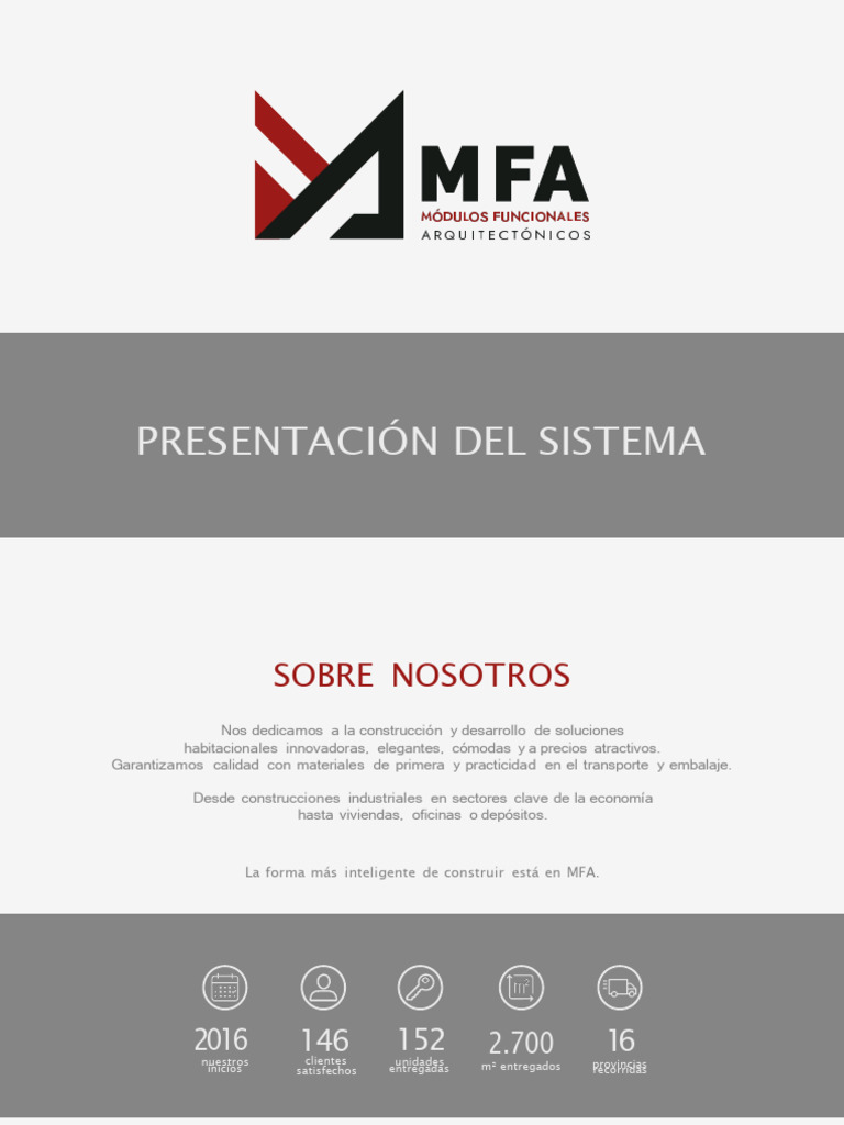 Presentacion Mfa - Compressed | PDF | Aislamiento térmico | Acero