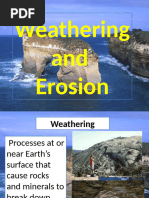 Agents of Weathering | PDF | Weathering | Erosion