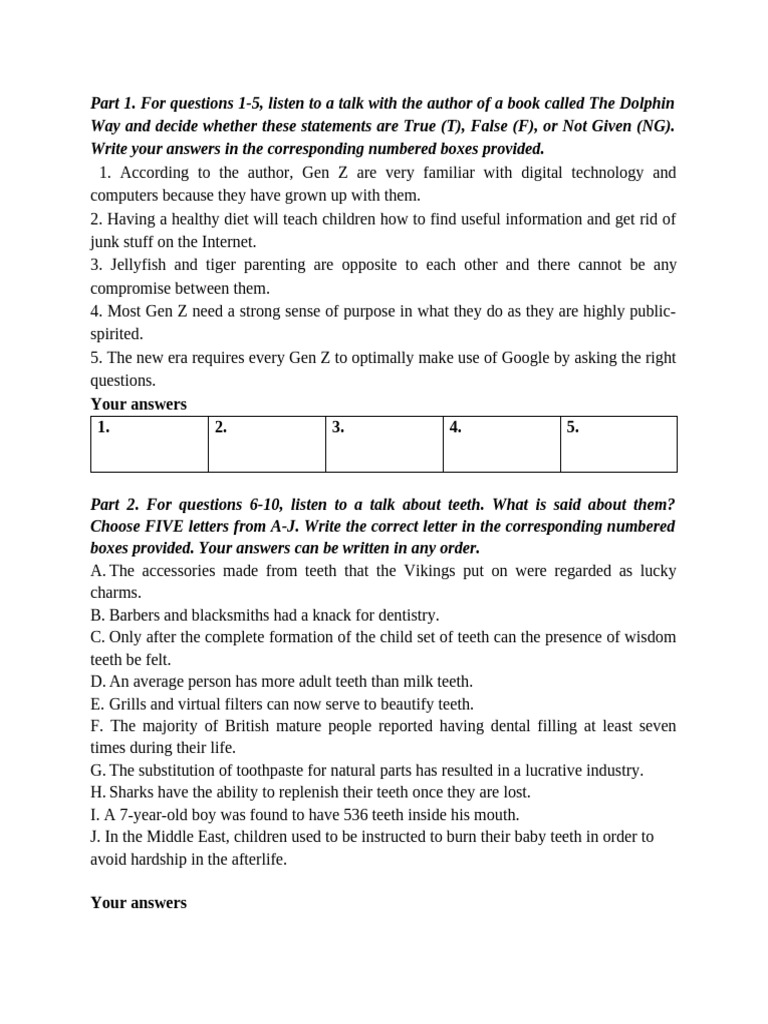 Sample Listening For Nec 2 Pdf Odor
