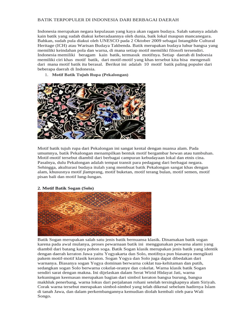 Membuat Batik Ecoprint Dengan Menggunakan Pewarna Alami Daun Jati | PDF