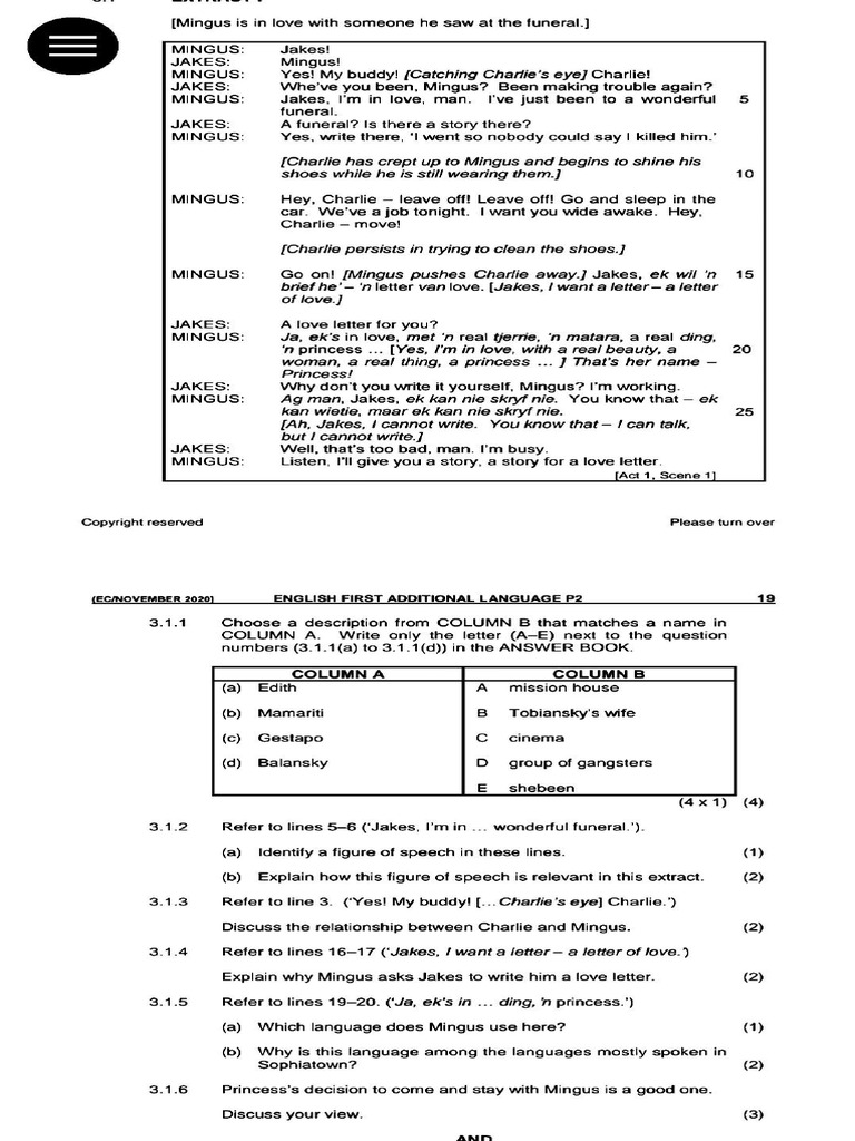 English p2 | PDF