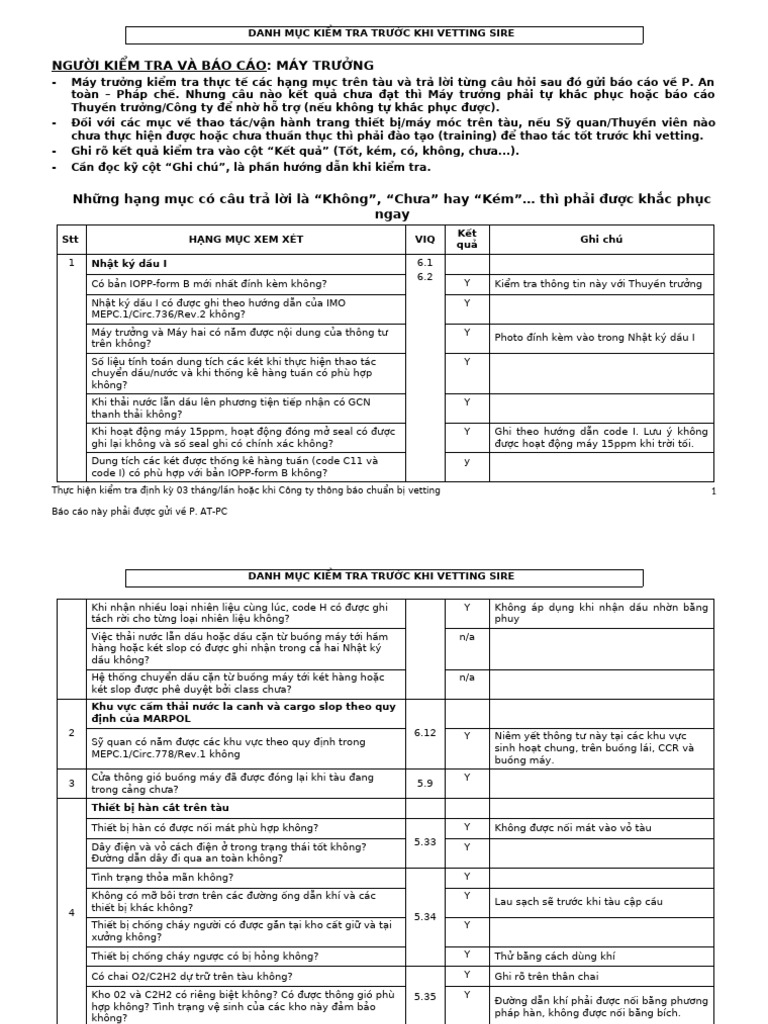 6 Chief Engineer Engineers - Revised | PDF