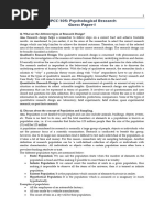 Population vs. Target Population in Research | PDF | Methodology ...