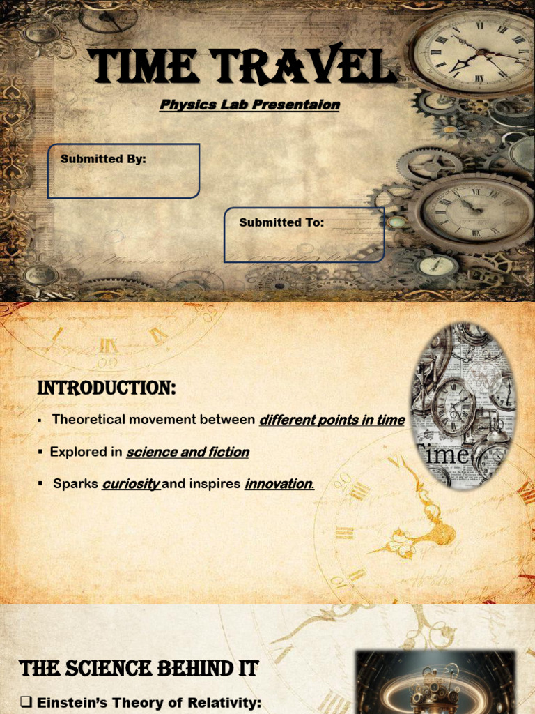 Slide On Time Travel | PDF