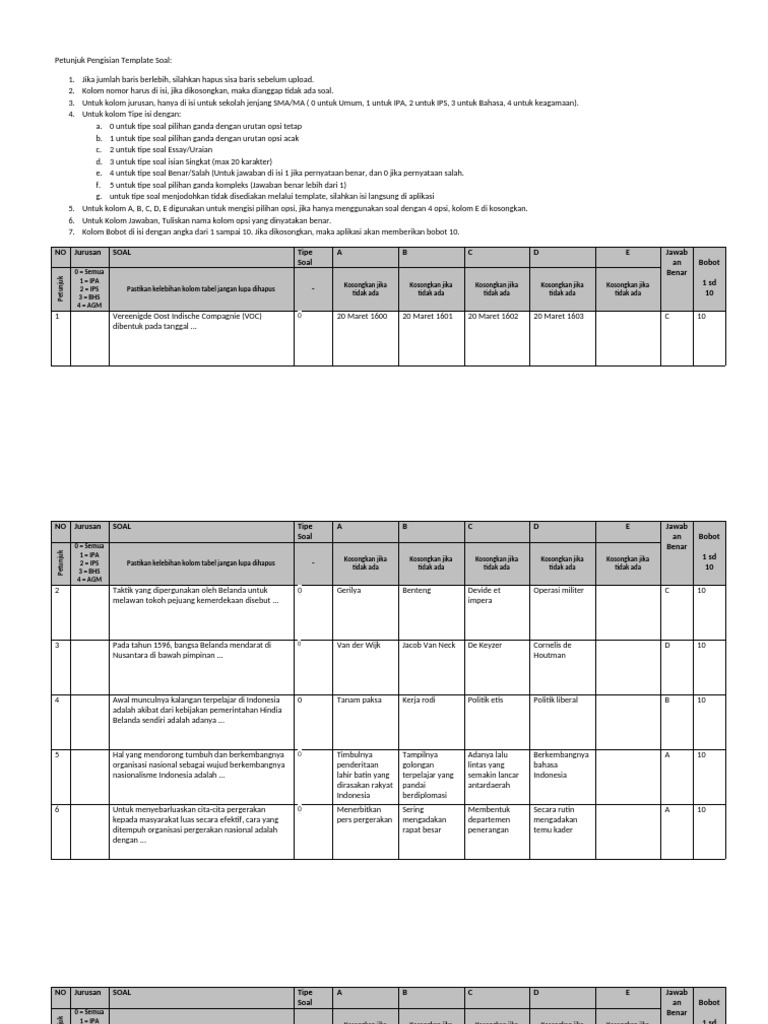 Template Pas PKN KLS 8 2025 | PDF