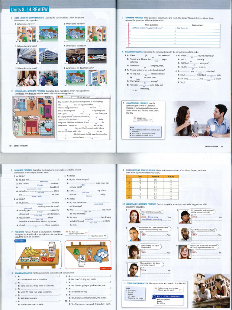 Topnotch.fundamentals.unit8 14.Review | PDF