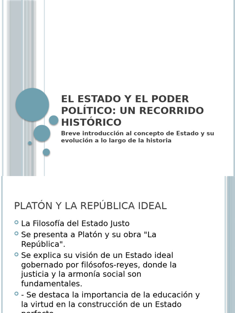 El Estado y El Poder Político | PDF | Tomás de Aquino | Platón