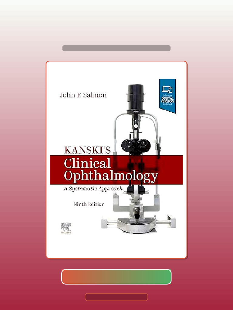 Kanskis Clinical Ophthalmology Systematic Approach Textbook 9th Edition John F Salmon HQ File ...