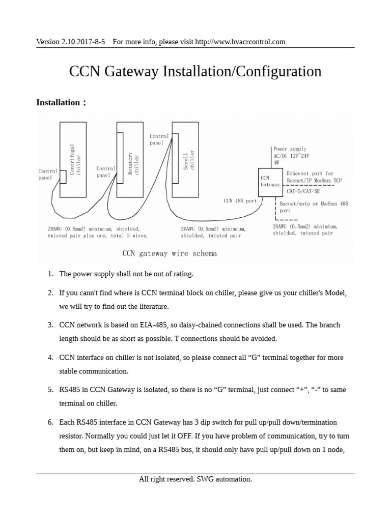 CCN Gateway Configuration2.10 | PDF | Ip Address | Computer Networking