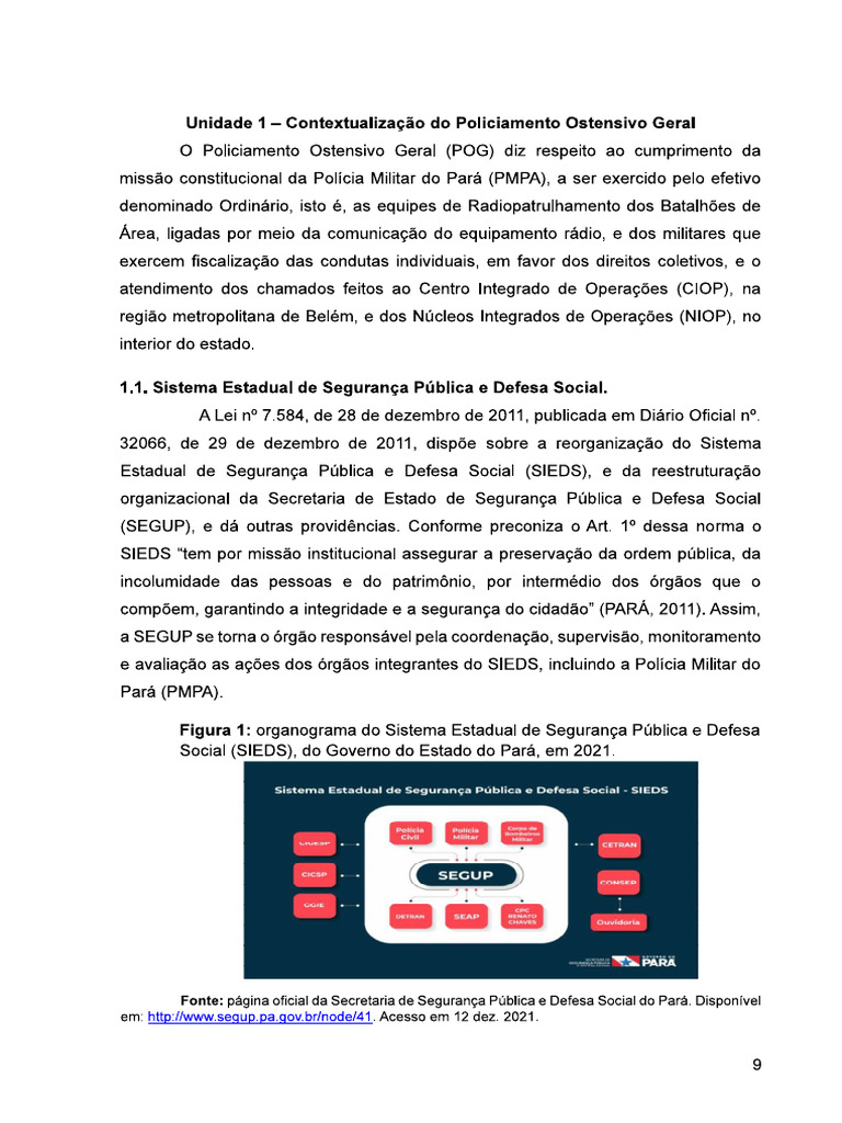 Pog Parte 1 - Ten Sampaio PG 09 A 16 | PDF