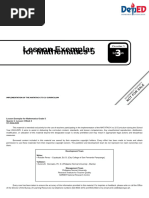 Grade 4-q2w4 (Matatag DLL) - Mathematics | PDF | Mathematics | Learning