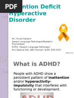 ADHD Diagnosis - DSM 5 Criteria For Children and Adults | PDF ...
