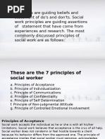 7 Principles of Social Work | PDF | Empathy | Nonverbal Communication