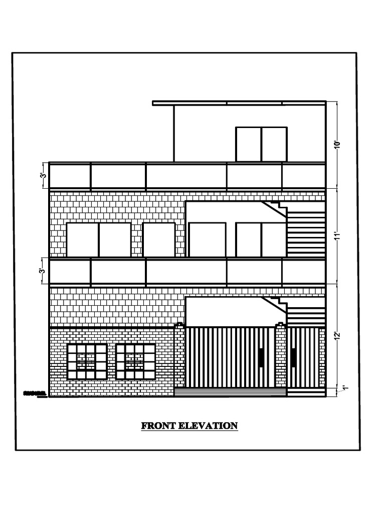 Front Elevation-2 | PDF