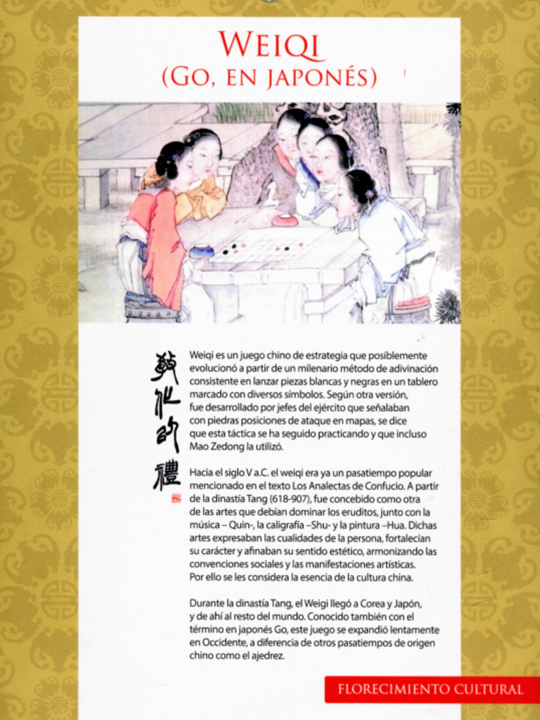 Weiqi (Go en Japones) | PDF