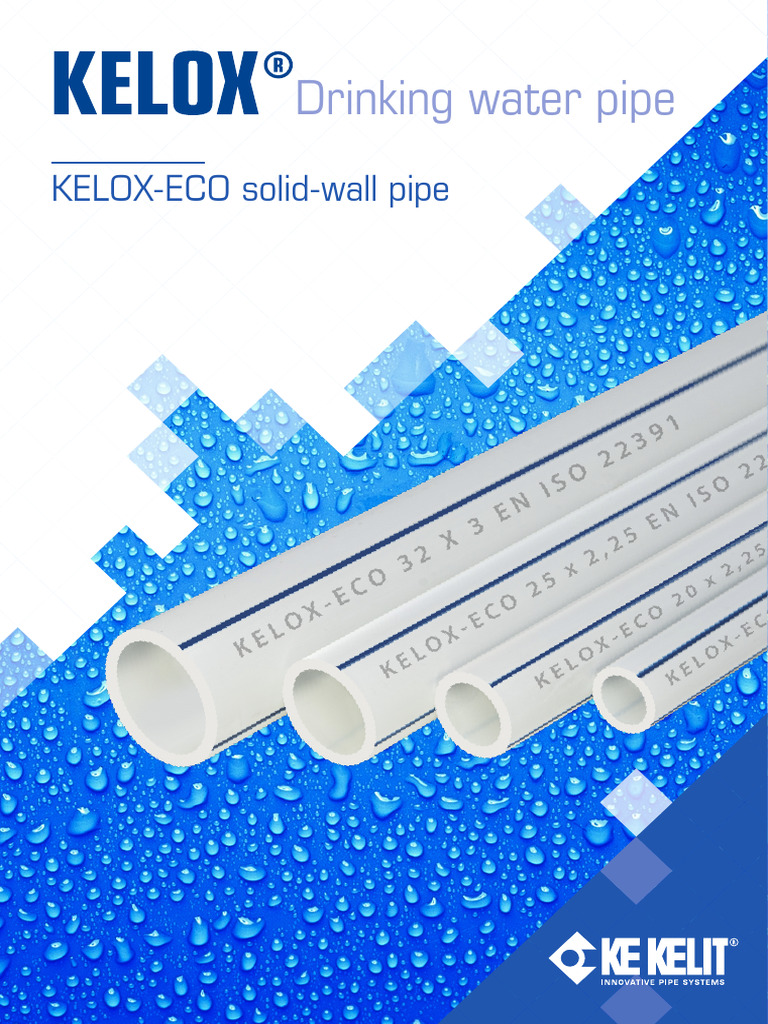 KELOX-ECO Drinking Water Pipe Guide | PDF | Pipe (Fluid Conveyance ...