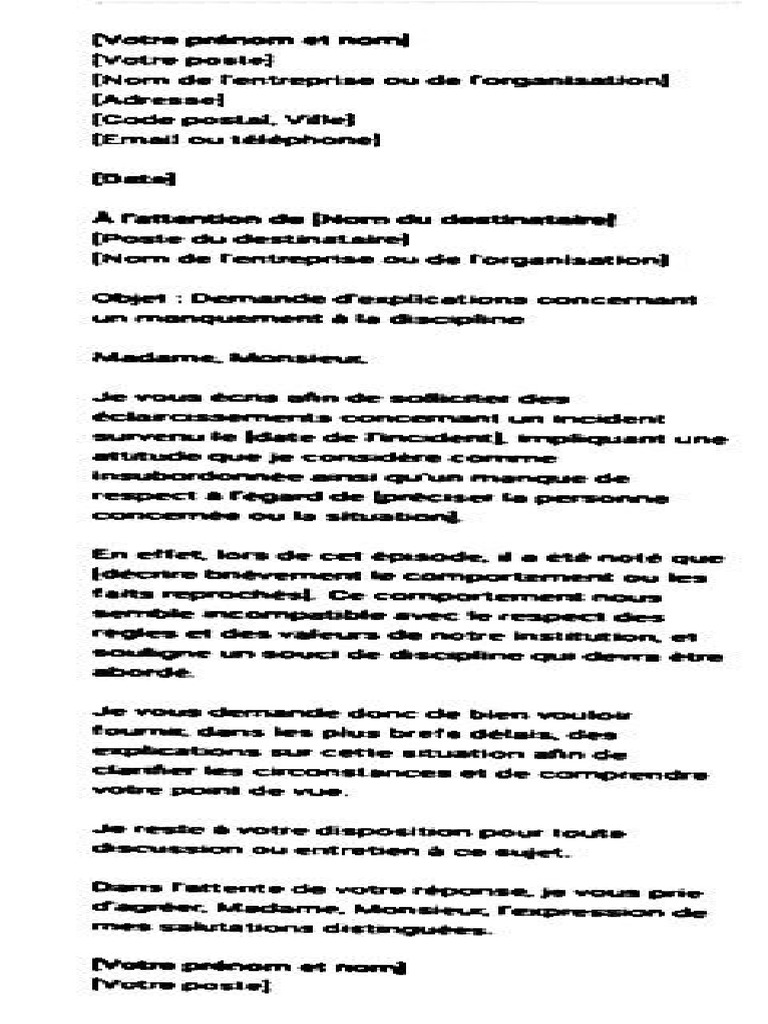 Demande D'expl | PDF