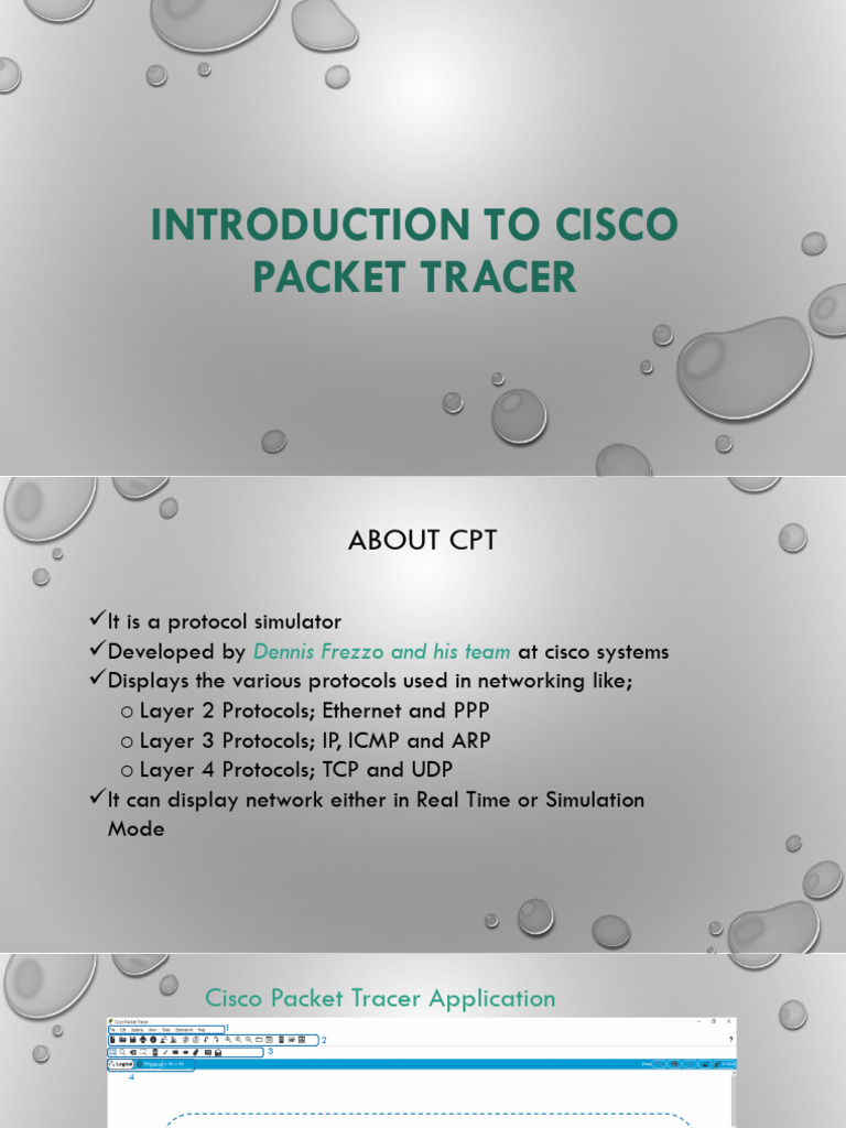 Introduction To Cisco Packet Tracer - 1 | PDF | Computer Network | Network Switch