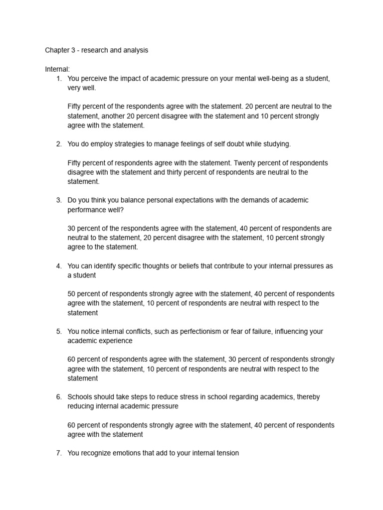 Research and Analysis Rubric | PDF | Stress (Biology) | Psychology