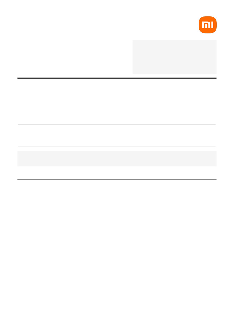 Mi Air Purifier Receipt | PDF