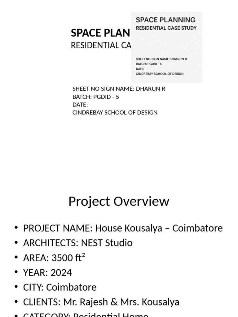 Dharun R Case Study Full | PDF