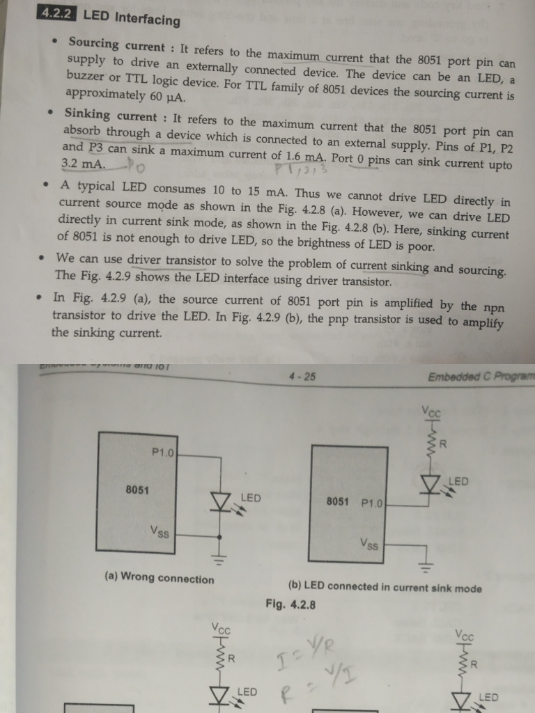 LED Interfacing | PDF