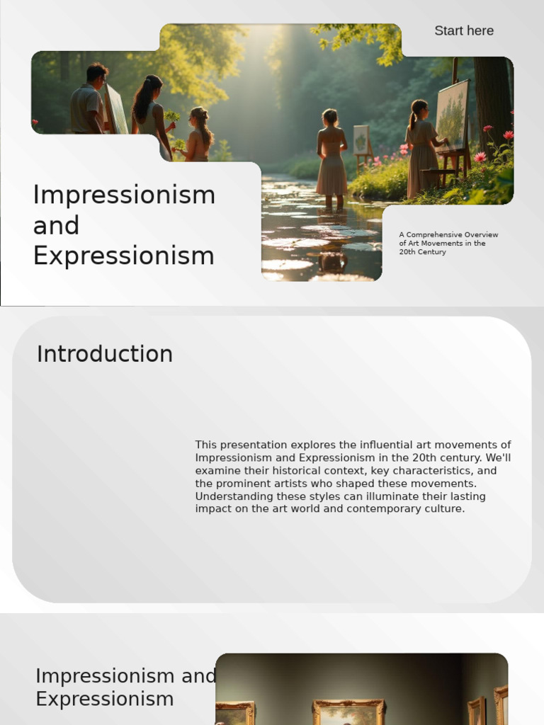 Impressionism and Expressionism | PDF | Impressionism | Expressionism