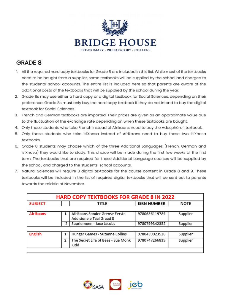 College Hardcopy Textbook List 2022 | PDF | Textbook | Mathematics