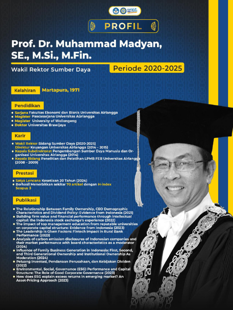Profil Prof Madyan | PDF