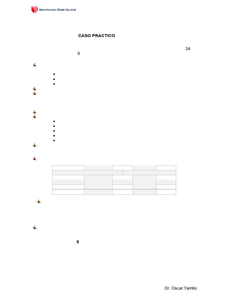 S11. Caso Practico 1. Flujo de Caja | PDF