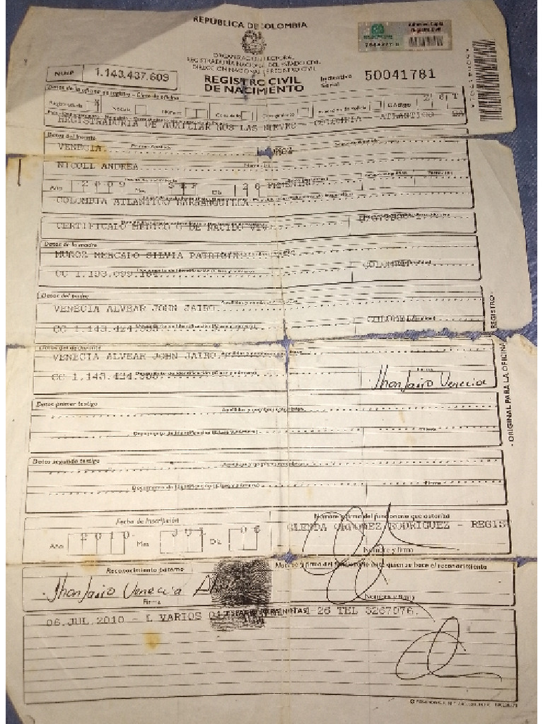 Registro 2 Tan Poca Vida | PDF