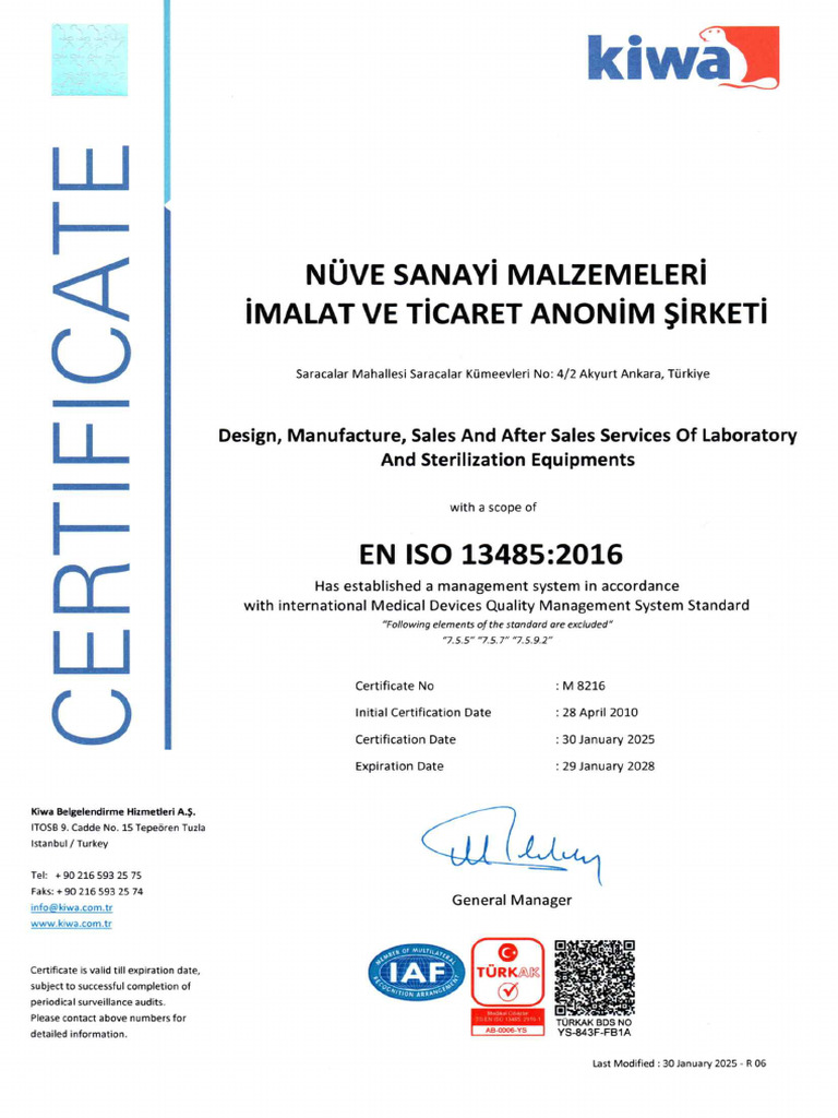 Iso 13485 en - 2025 | PDF
