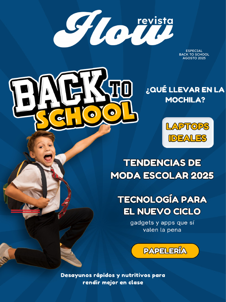 Especial Agosto 2025 - Back To School | PDF