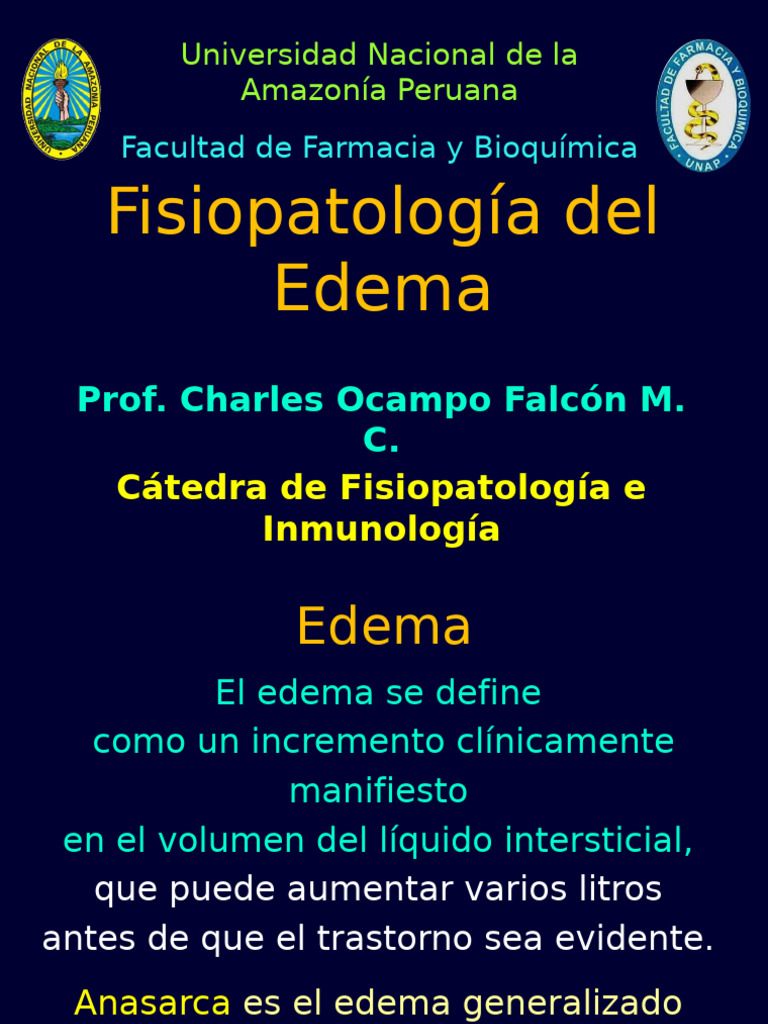 Edema | PDF | Edema | Fisiología