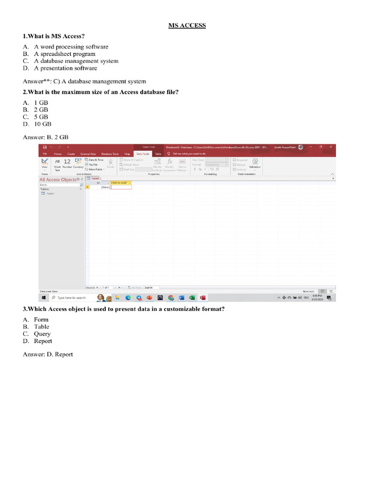 MSAccess-03 1750395998 | PDF