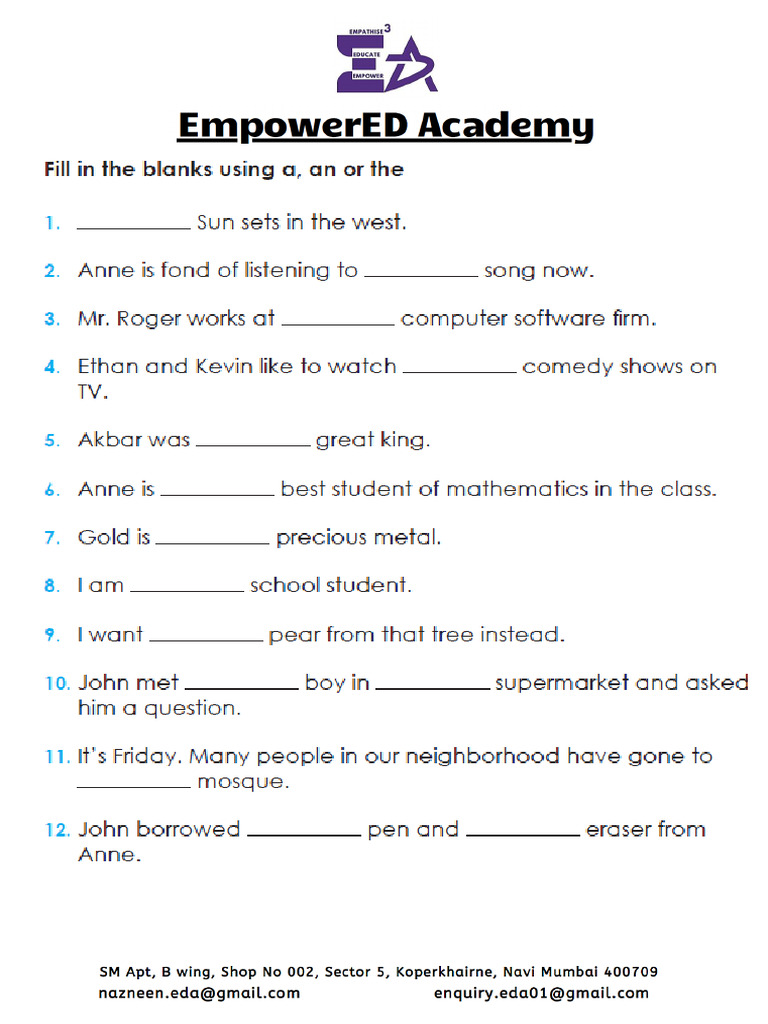 Articles and Modals | PDF