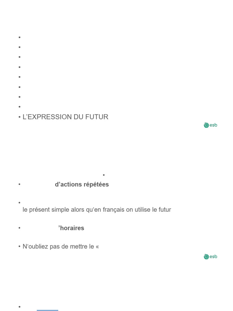 Guide des Temps Verbaux en Anglais | PDF | Mécanique du langage ...