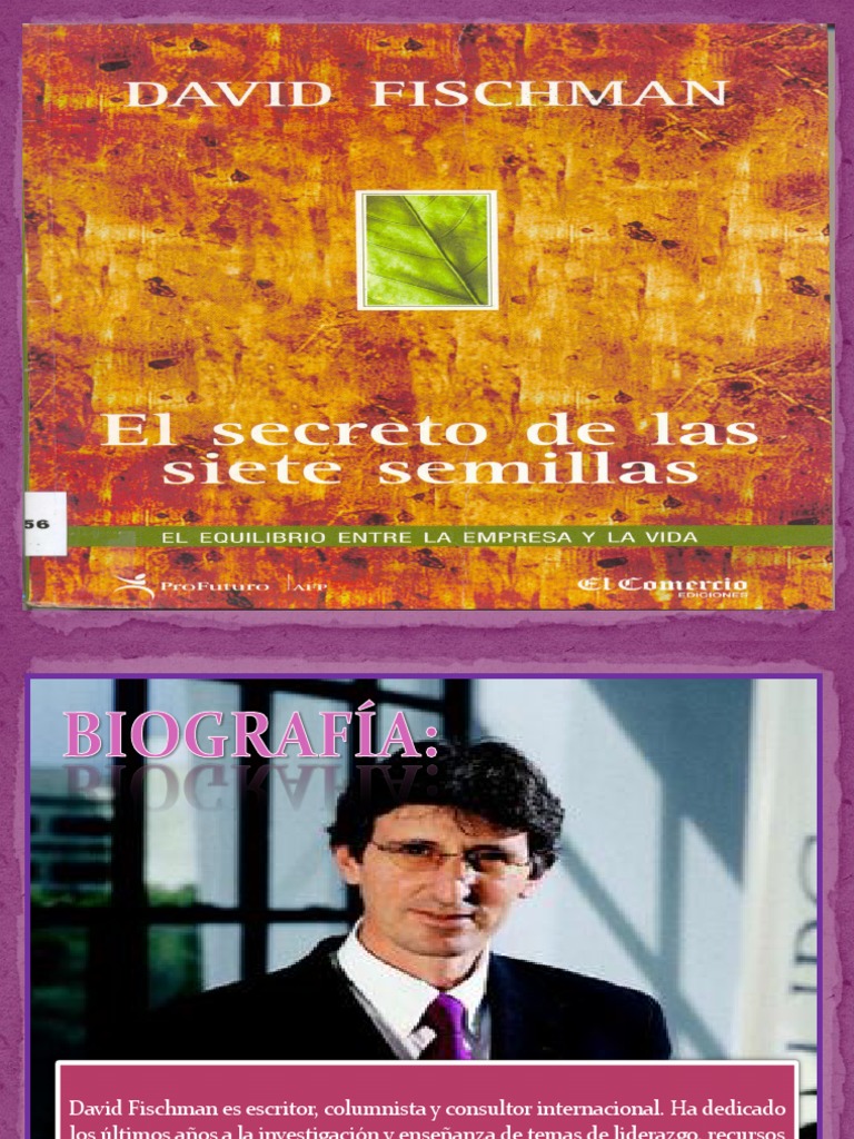 Diapositivas Del Secreto de Las Siete Semillas