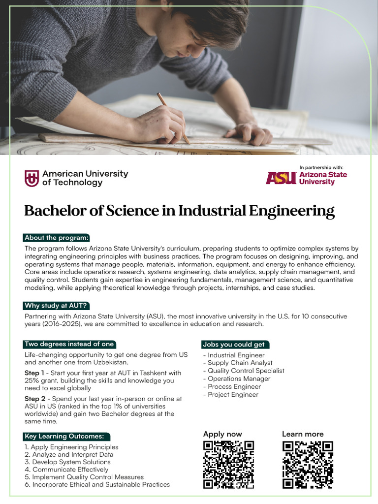Bachelor of Science in Industrial Engineering | PDF | Industrial ...
