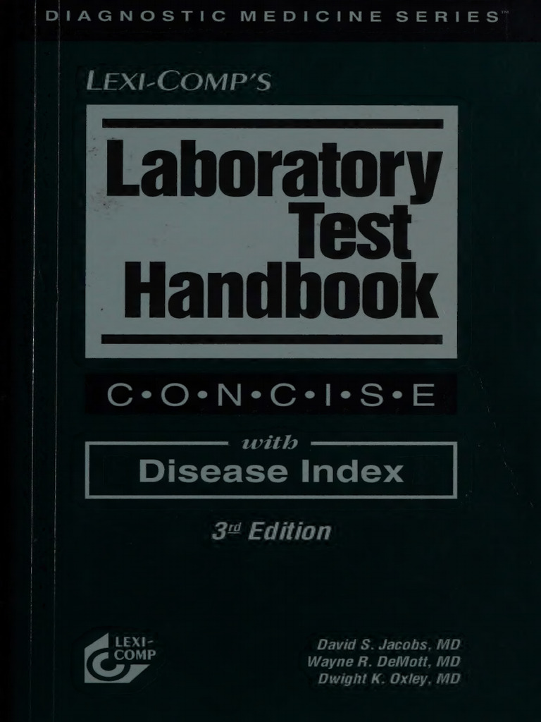 Laboratory: Test Handbook | PDF | Medical Diagnosis | Health Sciences