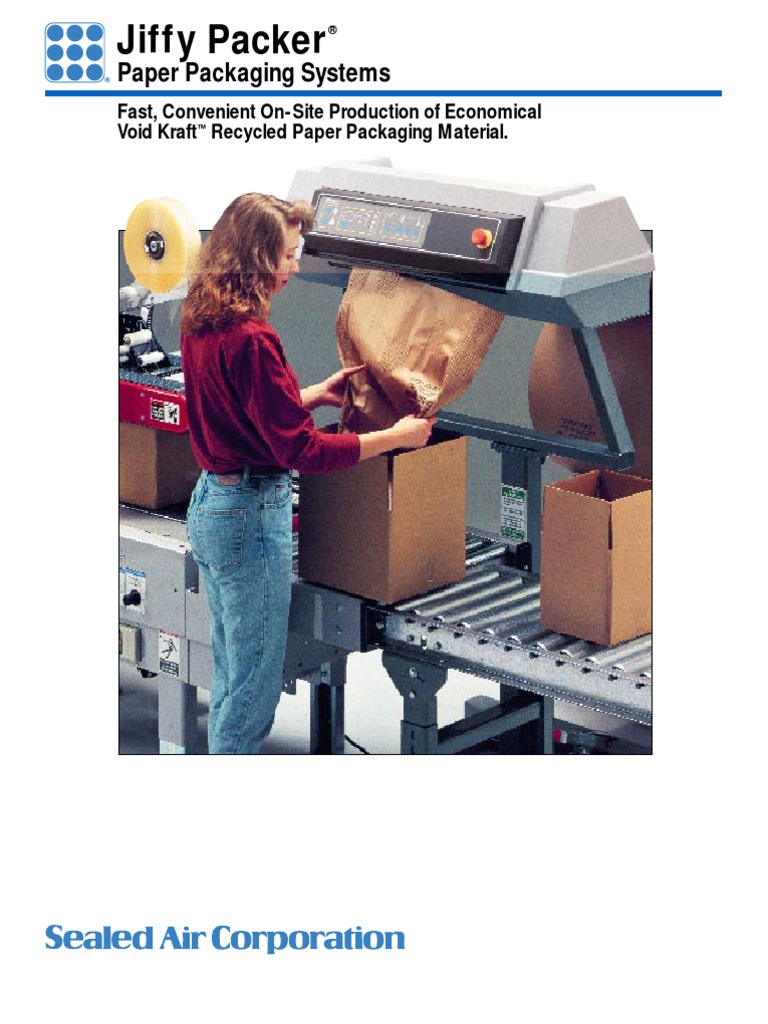 Sealed Air Jiffy Packer | PDF | Packaging And Labeling | Paper