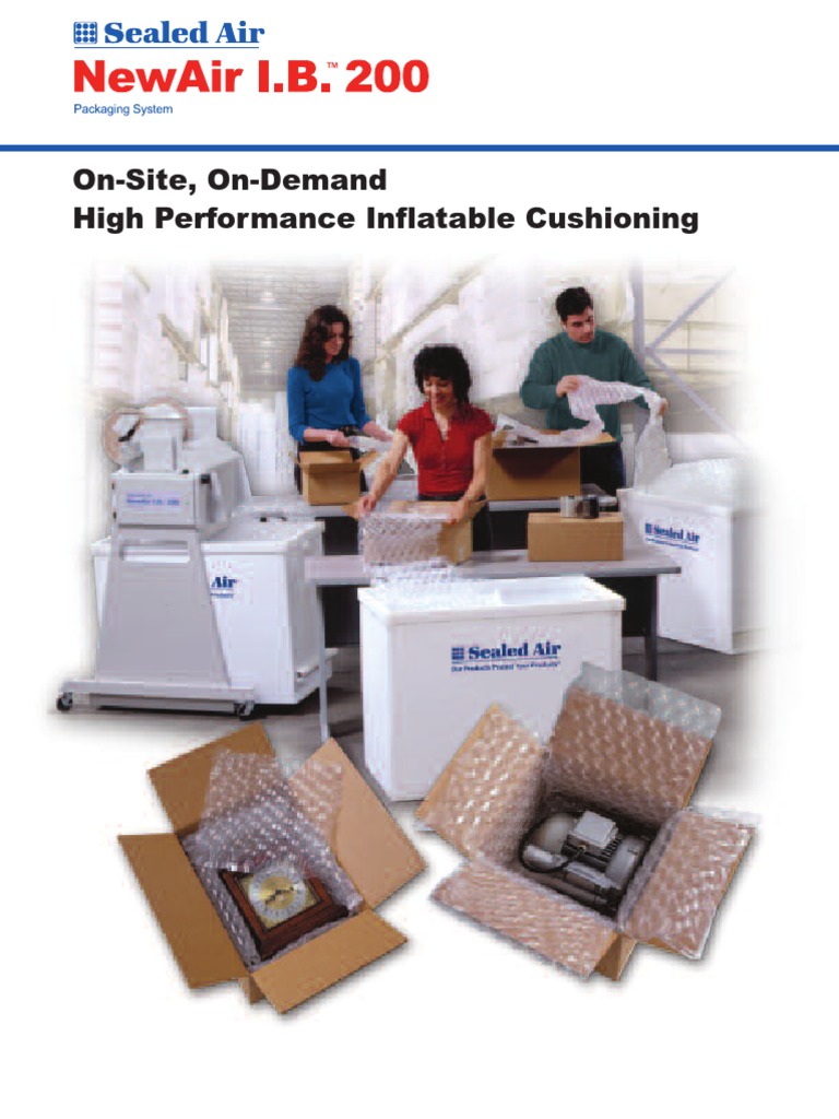 Sealed Air Newair IB 200 | PDF | Manufactured Goods | Nature